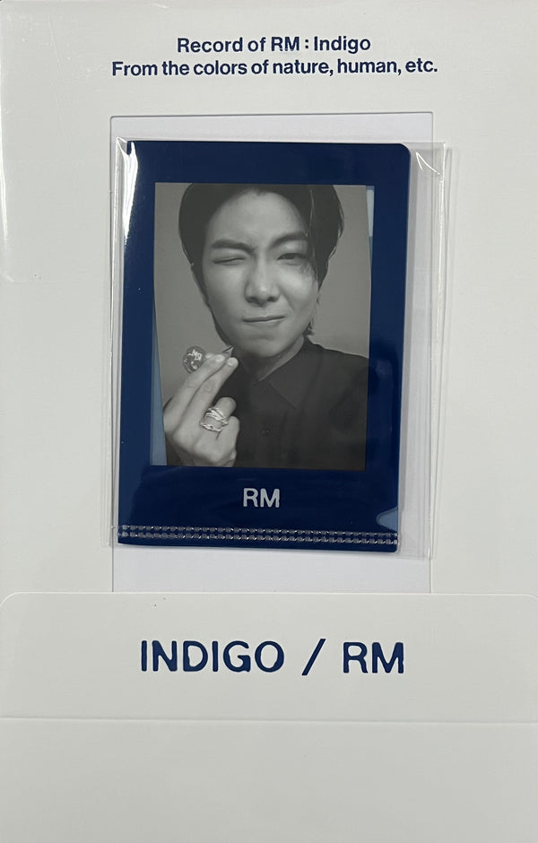 BTS RM Indigo Pre-Order Photocard L-Holder Frame Poster – Kpop Omo