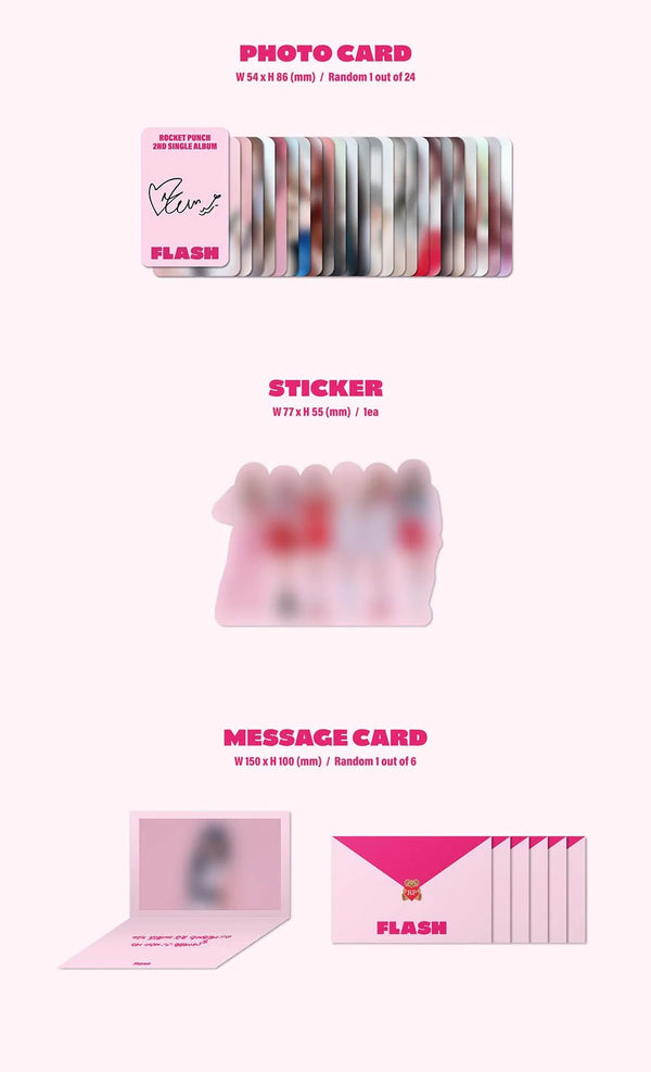 ROCKET PUNCH 2nd Single Album - Flash – Kpop Omo