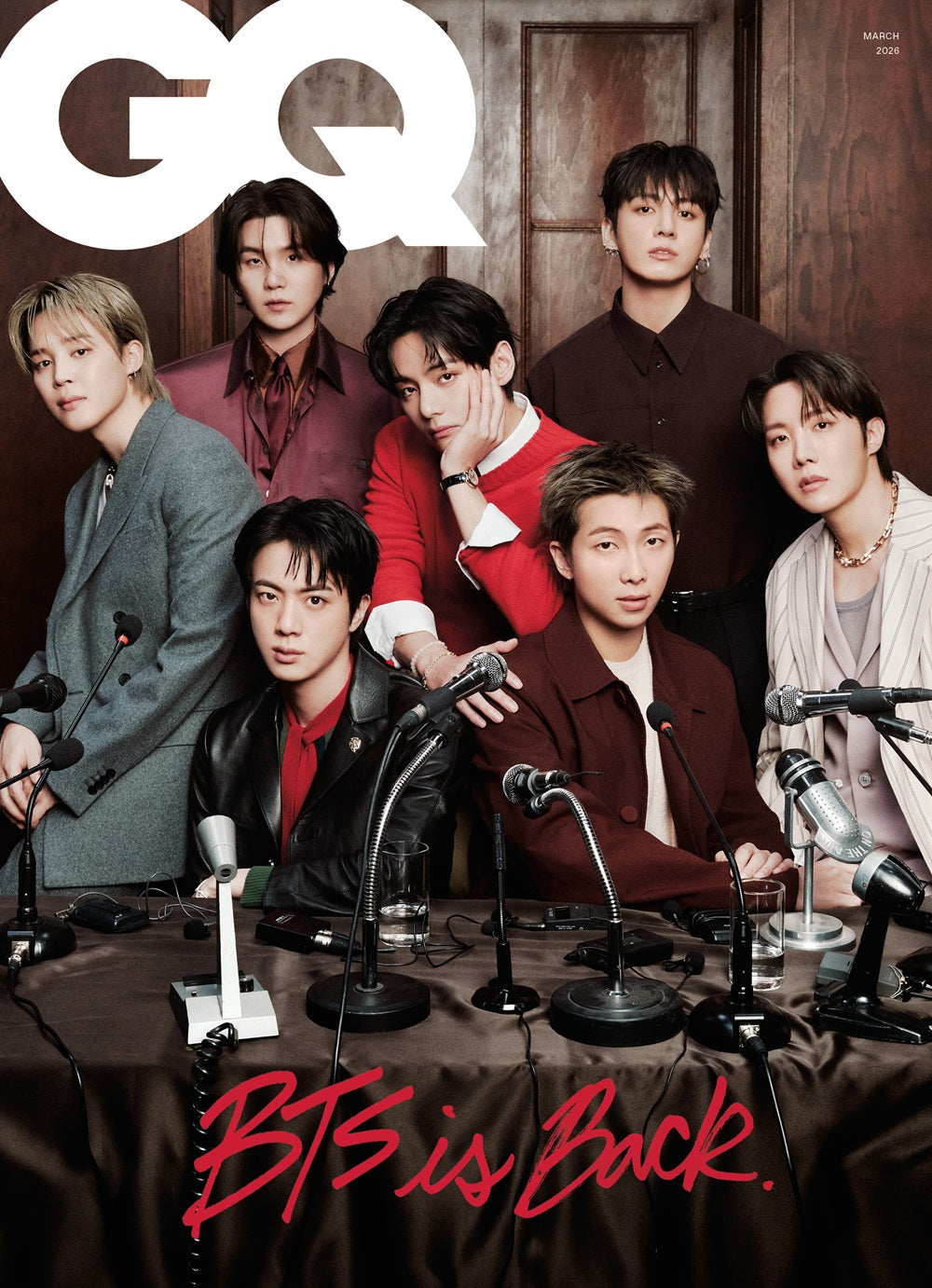 BTS - GQ Korea Magazine (March 2026 Issue) – Kpop Omo