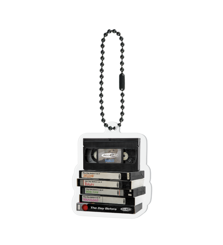 ALLDAY PROJECT - Famous Official MD Black VHS Keyring – Kpop Omo
