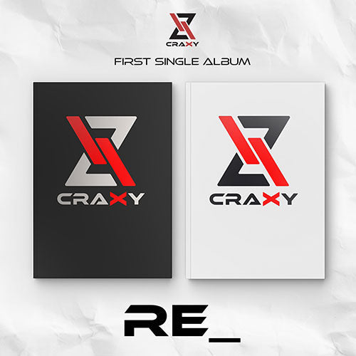 Craxy 1st Single Album - Re_ (2 Version Set) – Kpop Omo