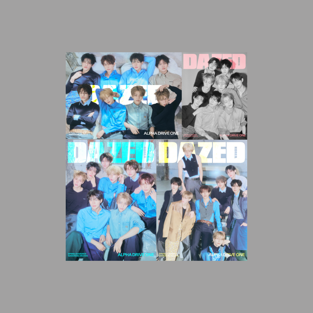 Alpha drive one - dazed magazine february 2026 issue set – Kpop Omo