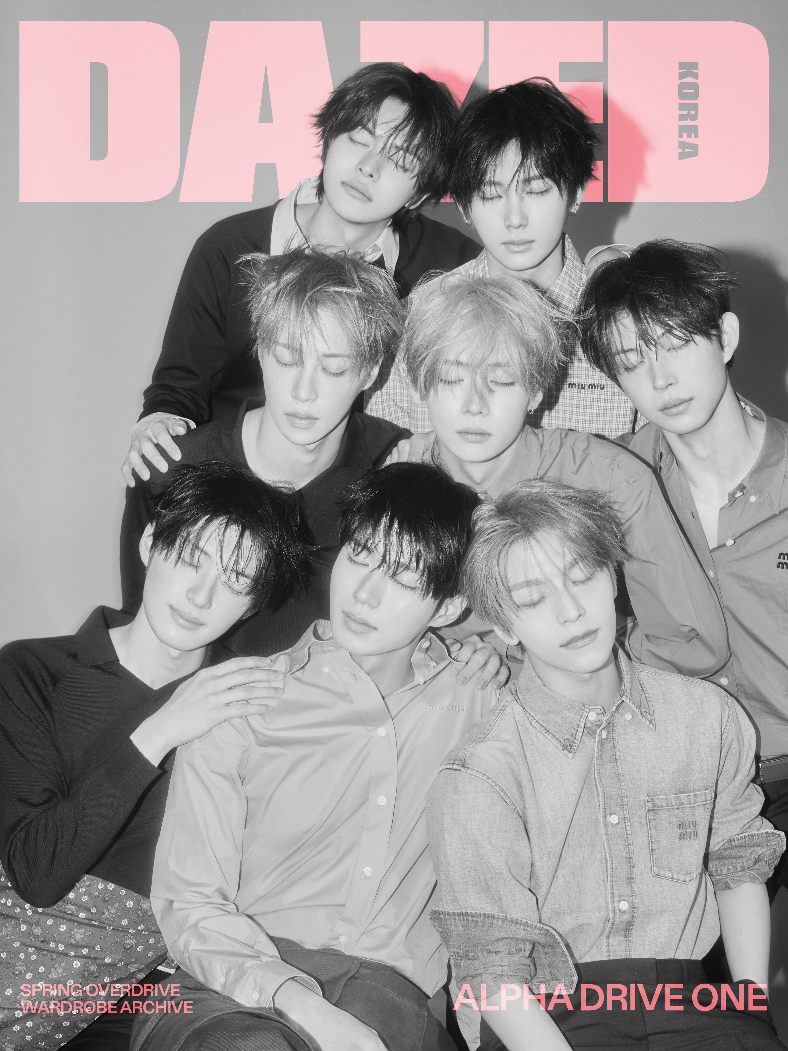 Alpha drive one - dazed magazine february 2026 issue e cover – Kpop Omo