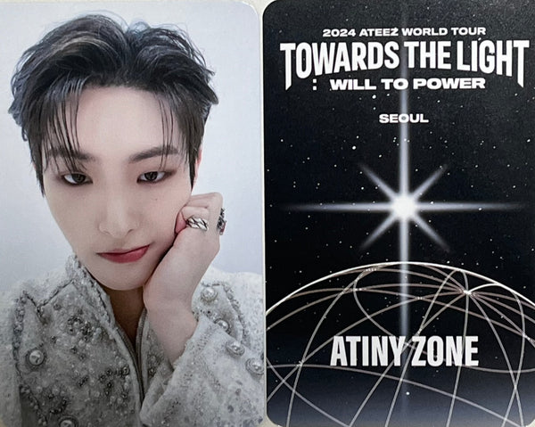 ATEEZ Towards the light : will to power in seoul Exclusive ATINY Zone ...