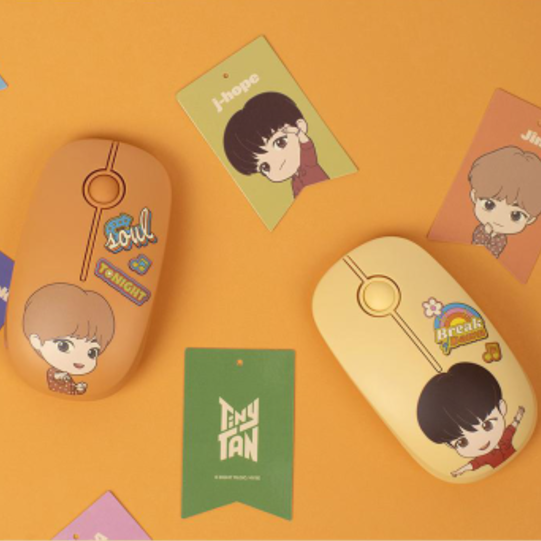 BTS TINYTAN DYNAMITE WIRELESS MOUSE – Kpop Omo