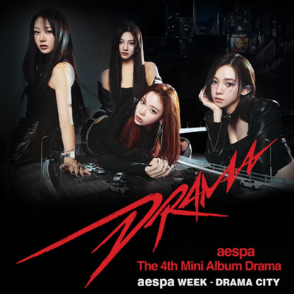 Aespa 4th Mini Album Official MD - Aespa Week Drama City – Kpop Omo