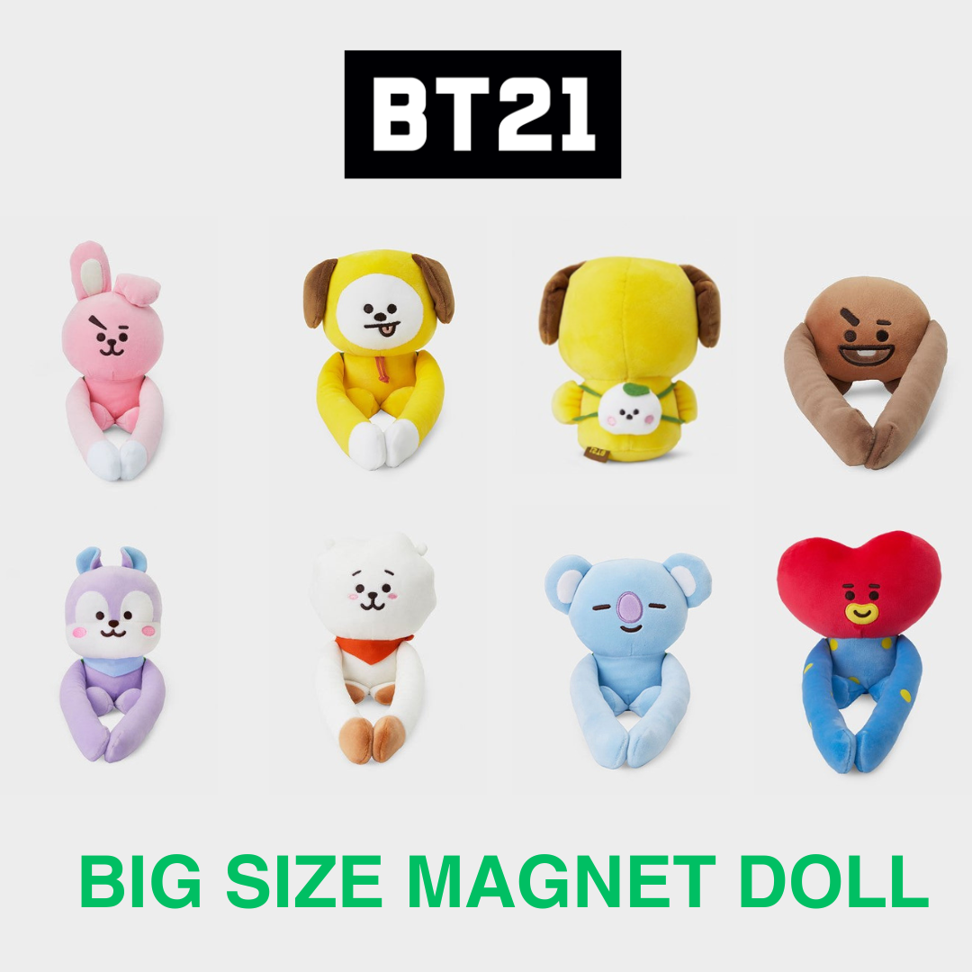 BT21 BIG SIZE MAGNET DOLL – Kpop Omo