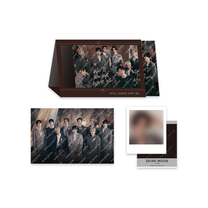 Dark moon - wolf boy official md photo & photo frame set – Kpop Omo