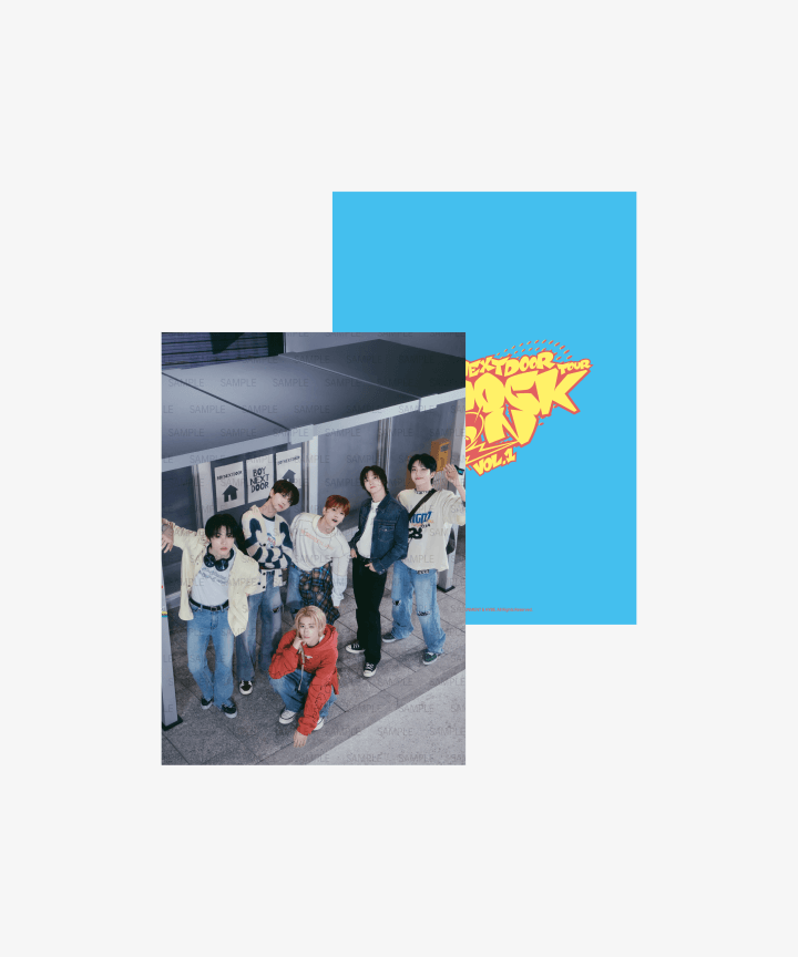 Boynextdoor - Knock On Vol.1 First Tour Official MD Poster – Kpop Omo