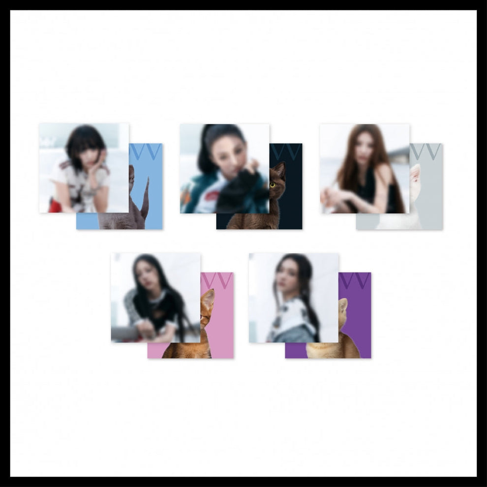 MEOVV - My Eyes Open Wide Japan Pop Up Store Official MD Square Poster – Kpop Omo