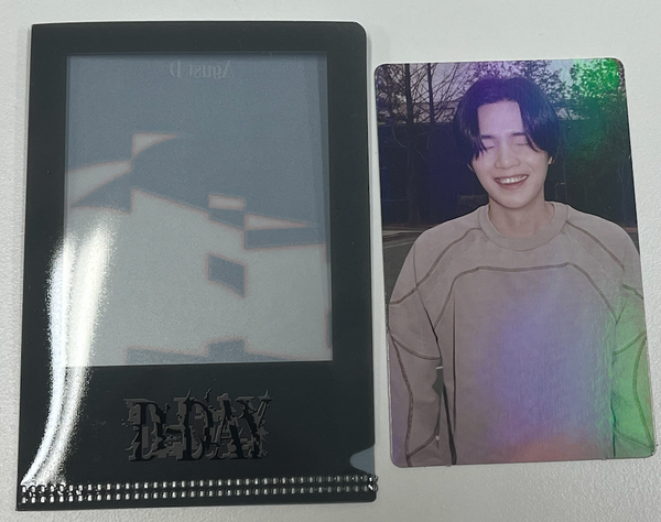 BTS Suga - "D-Day" First Solo Album Official POB Photocards – Kpop Omo