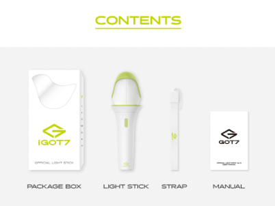 GOT7 Official Lightstick Version 3 – Kpop Omo