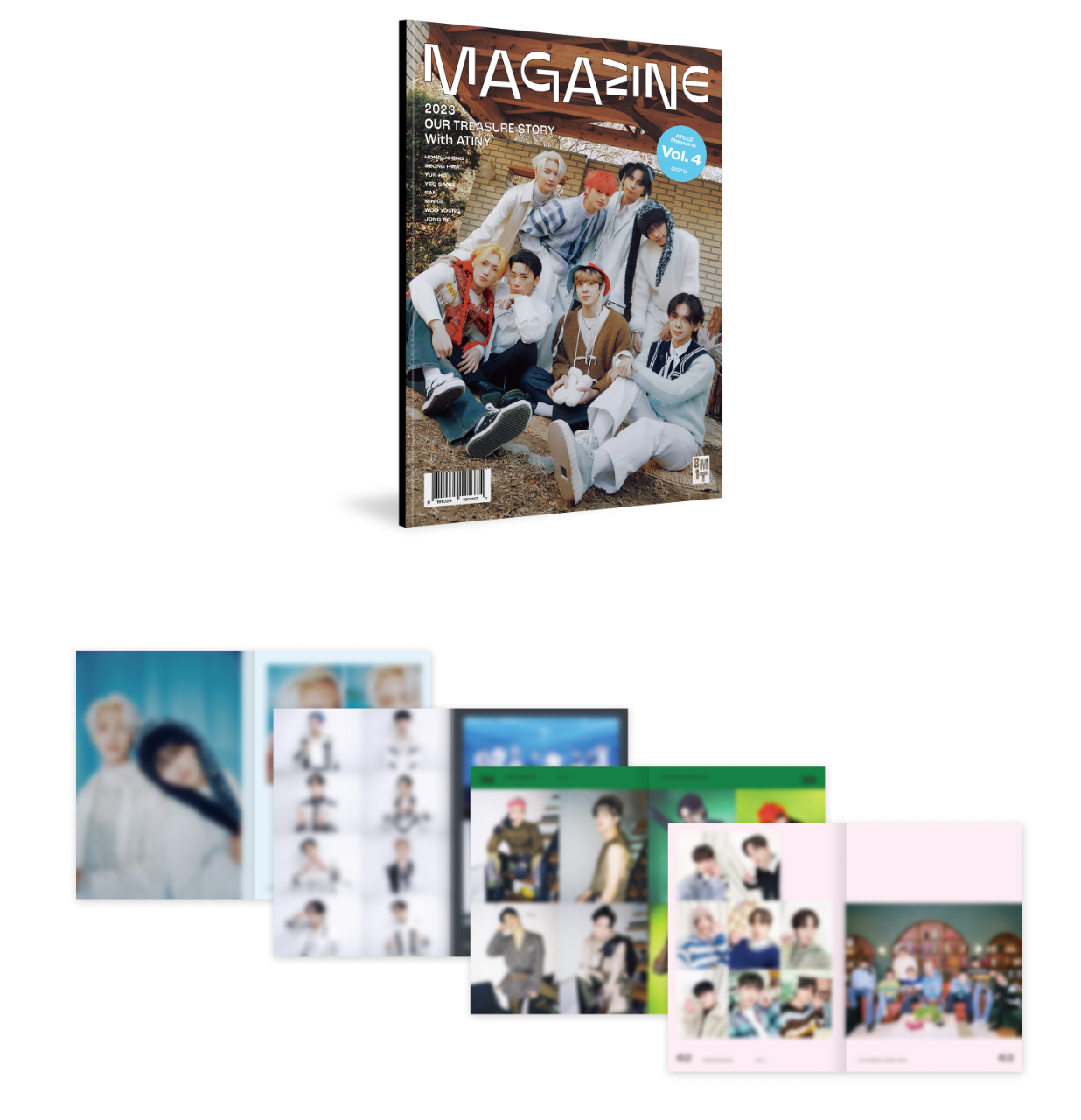 ATEEZ ATINY MEMBERSHIP MAGAZINE Vol.4 – Kpop Omo