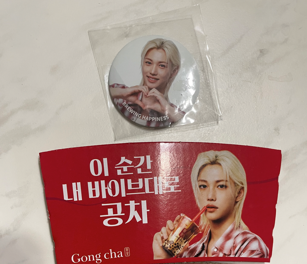 Stray Kids Felix x Gong Cha - Cup Sleeve MD – Kpop Omo