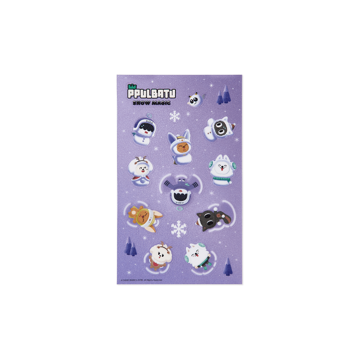 TXT - ppulbatu snow magic official md sticker – Kpop Omo
