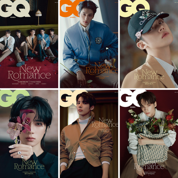 TXT - GQ Korea Magazine 2025 April Issue – Kpop Omo