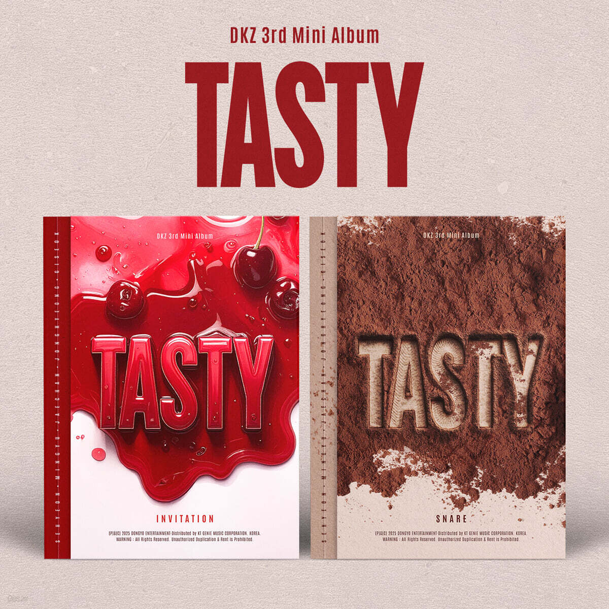 DKZ 3rd Mini Album - Tasty – Kpop Omo