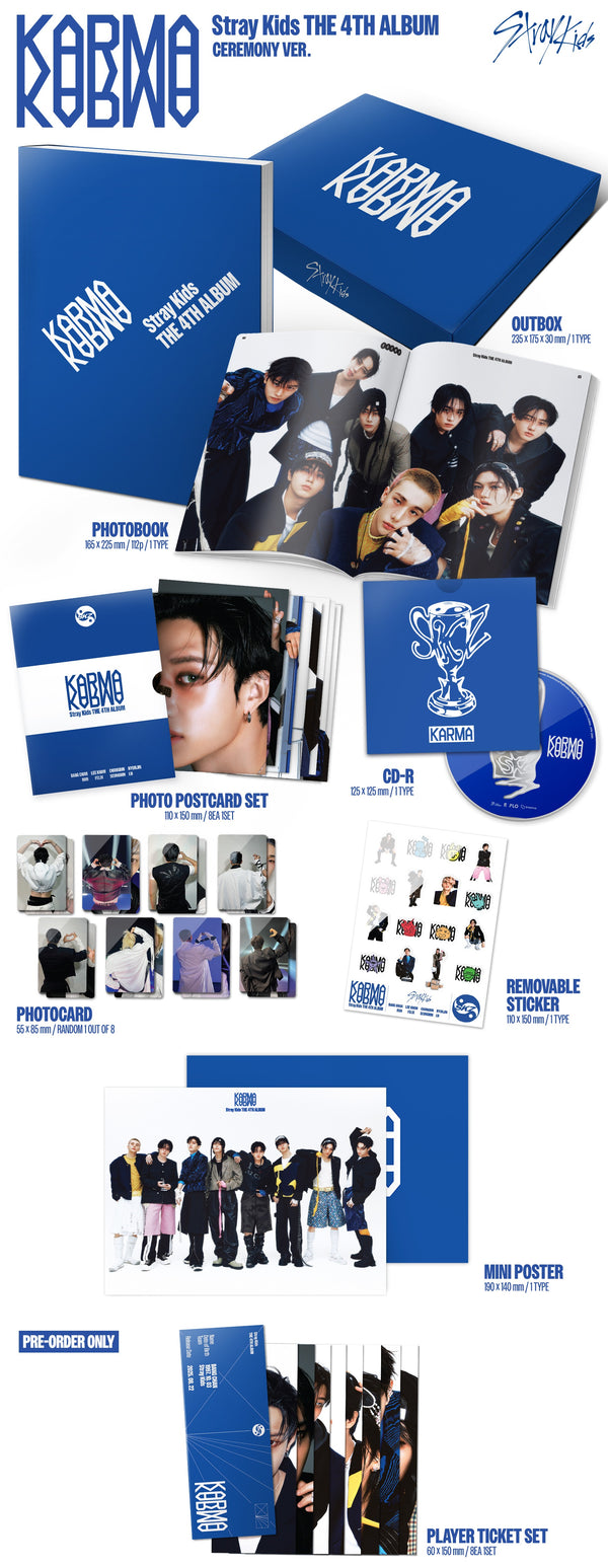 STRAY KIDS 4th Album - Karma (Fans Lucky Draw Event) – Kpop Omo