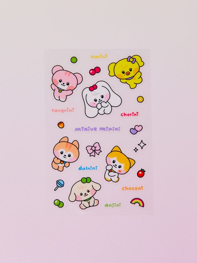 IVE - MinIVE Minini Official MD Plate Sticker 1 – Kpop Omo