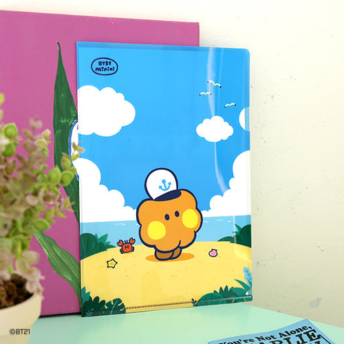 BTS x BT21 MININI L HOLDER A4 VACANCE – Kpop Omo