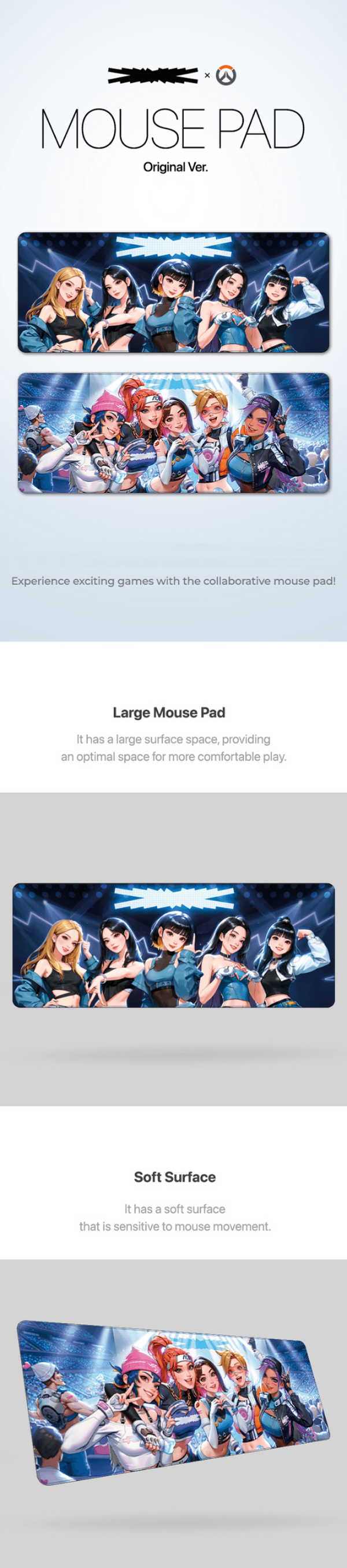 LE SSERAFIM X OVERWATCH 2 SPECIAL COLLECTION OFFICIAL MD – Kpop Omo