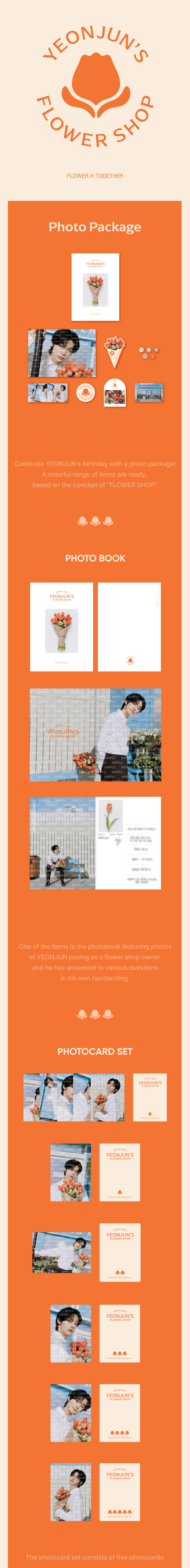 TXT OFFICIAL MD - YEONJUN'S FLOWER SHOP – Kpop Omo