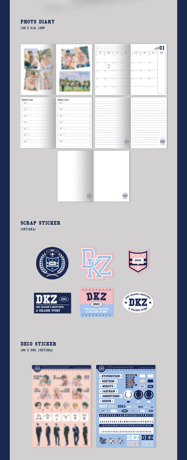 DKZ 2023 SEASON'S GREETINGS – Kpop Omo