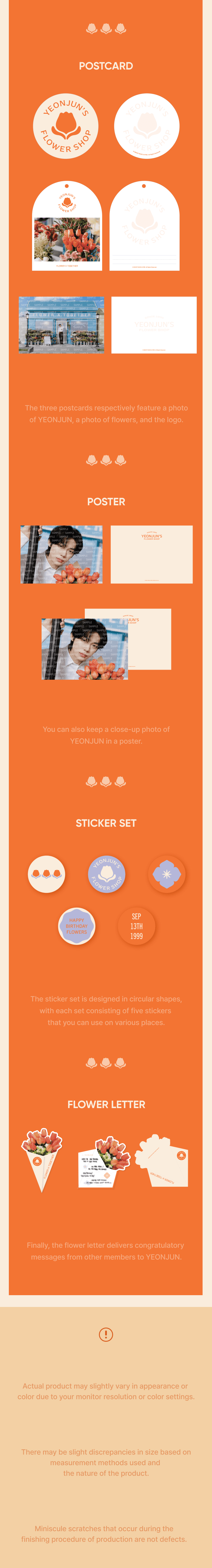 TXT OFFICIAL MD - YEONJUN'S FLOWER SHOP – Kpop Omo