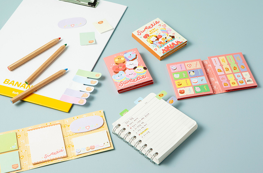 BTS x BT21 MININI SWEETIE STICKY NOTE – Kpop Omo