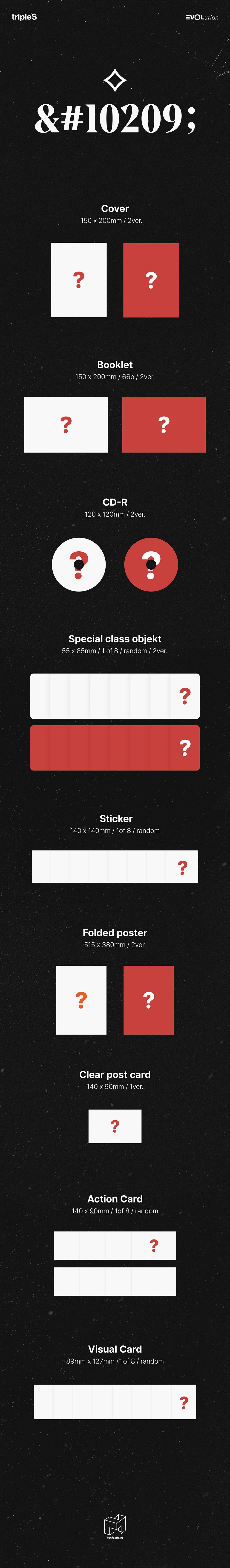 TRIPLES - EVOLUTION ALBUM – Kpop Omo