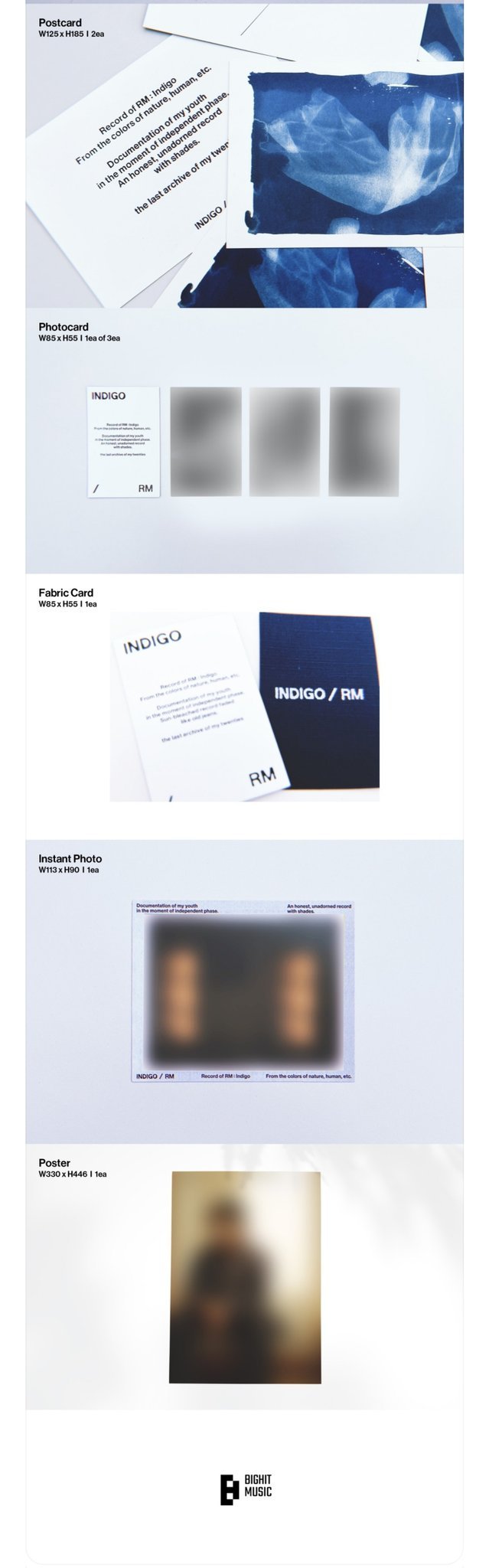 BTS RM Solo Album - Indigo – Kpop Omo
