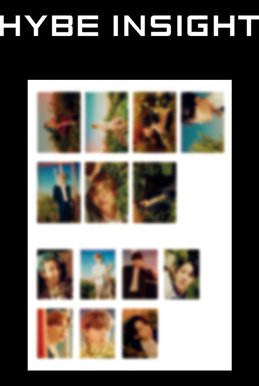 BTS HYBE Insight Official Poster Set – Kpop Omo