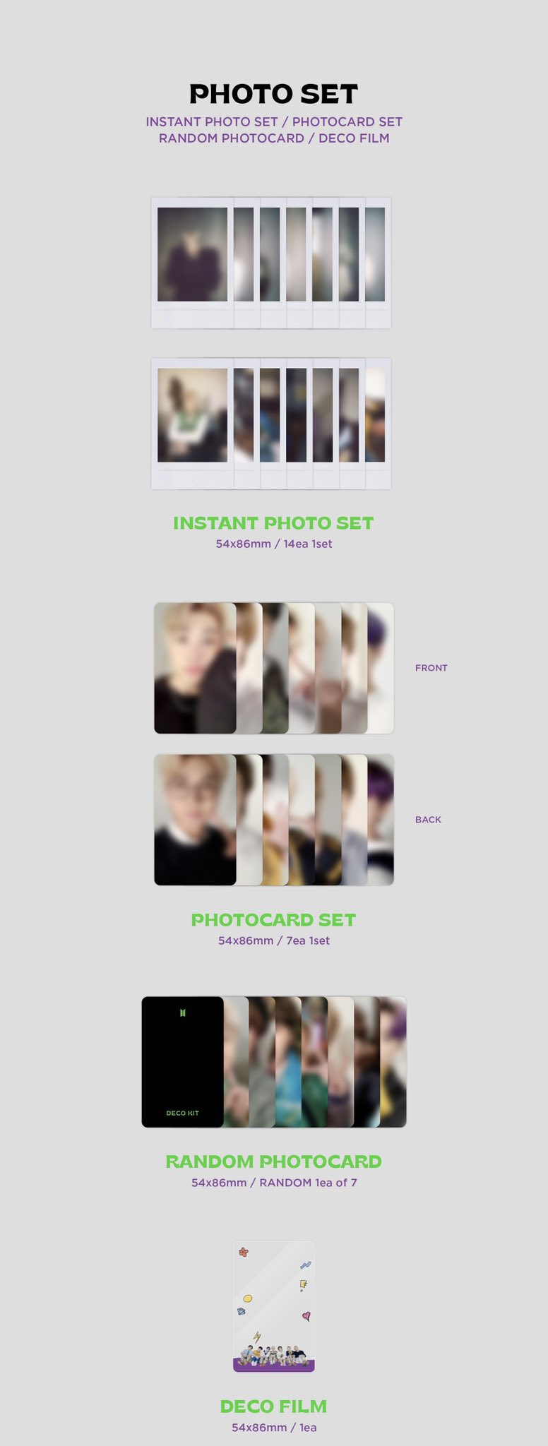 BTS - DECO KIT – Kpop Omo