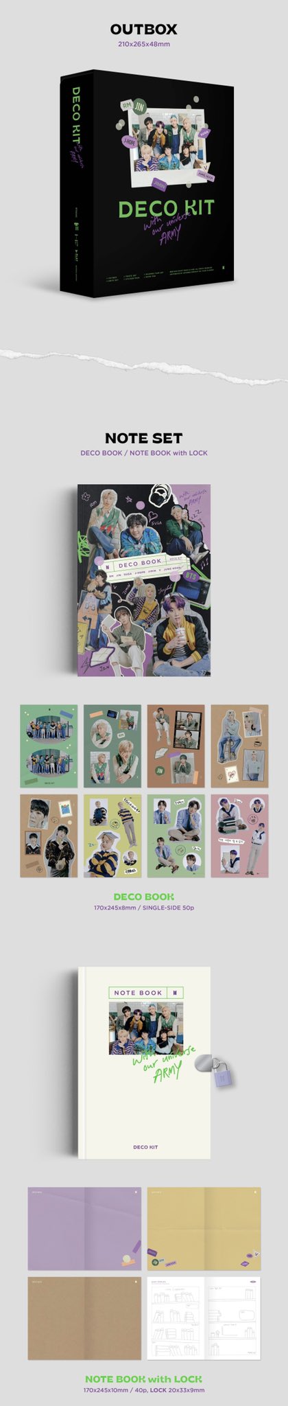 BTS - DECO KIT – Kpop Omo