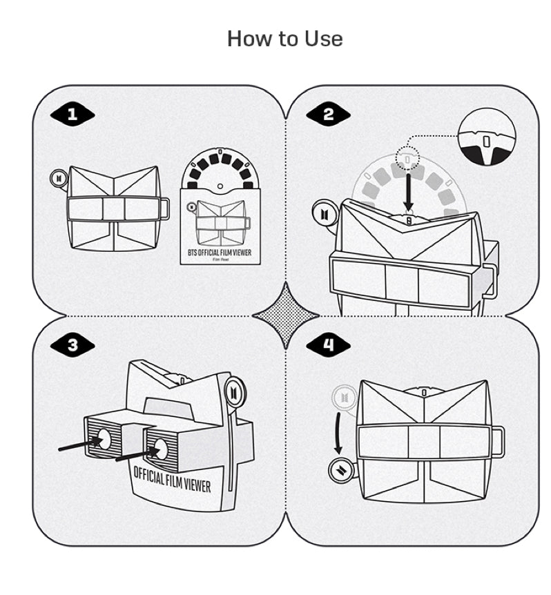 Official BTS Film Viewer Device Kit – Kpop Omo