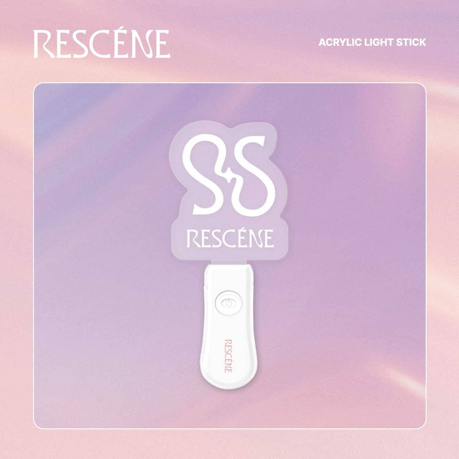 RESCENE - OFFICIAL ACRYLIC LIGHT STICK – Kpop Omo