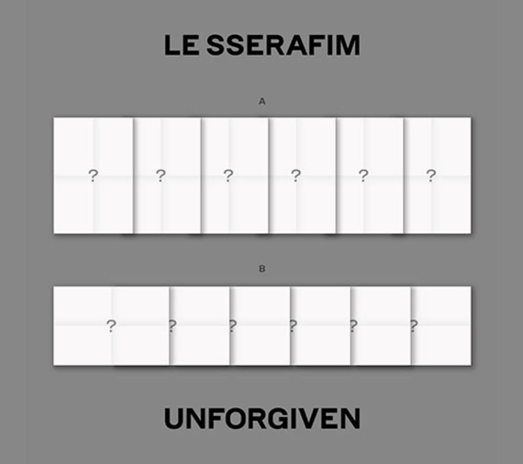 LE SSERAFIM 1st Studio Album - UNFORGIVEN (Weverse Albums Ver) – Kpop Omo
