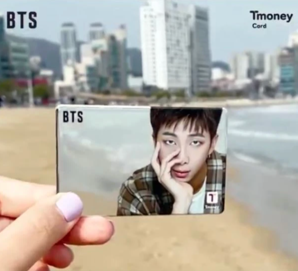 BTS x Official T-Money Mirror Card - 2021 Limited Edition version ...