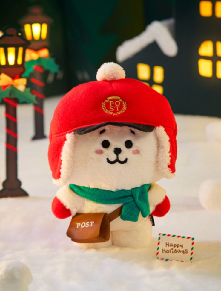 BTS x BT21 2022 Holiday Edition Standing Doll – Kpop Omo