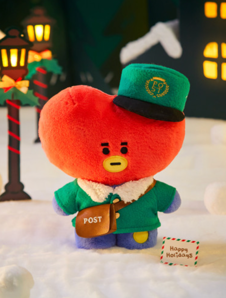 BTS x BT21 2022 Holiday Edition Standing Doll – Kpop Omo