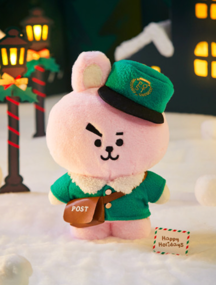 BTS x BT21 2022 Holiday Edition Standing Doll – Kpop Omo