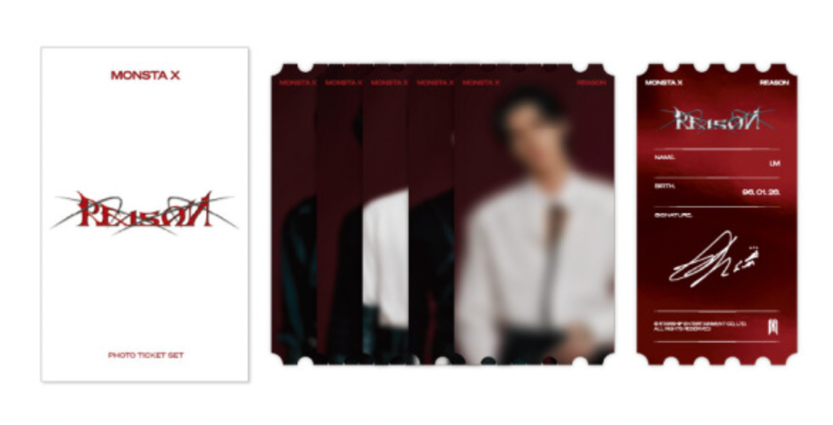Monsta X Pop Up Store: Reason - Official Merch – Kpop Omo