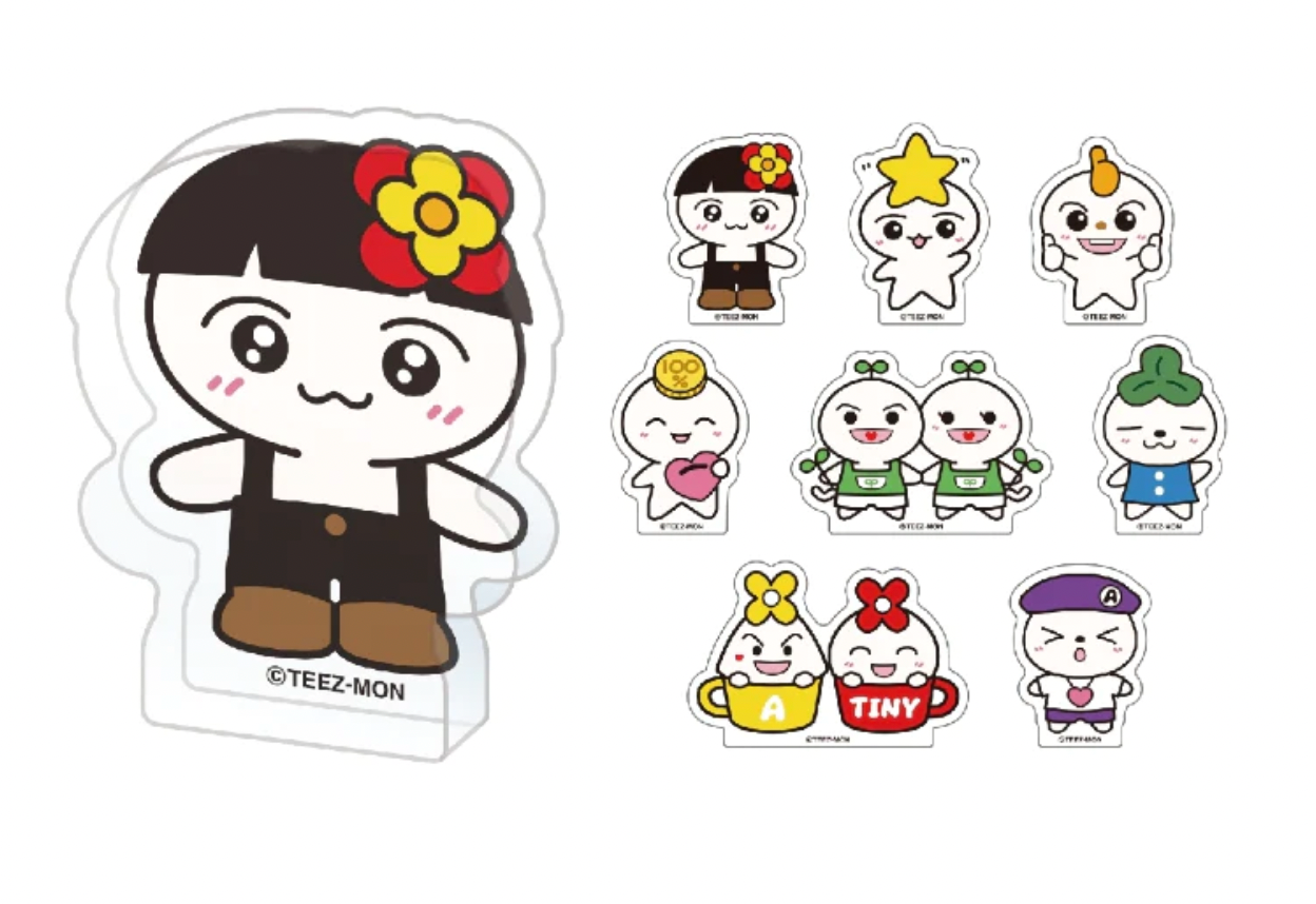ATEEZ x TEEZ-MON Pop Up: Random Acrylic Block Figure – Kpop Omo