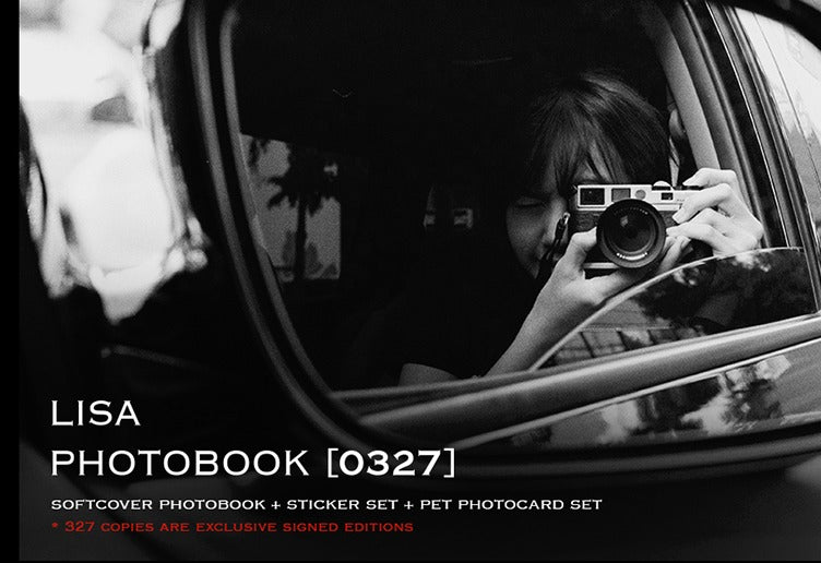 Official Blackpink Lisa Photobook [0327] -LIMITED EDITION – Kpop Omo