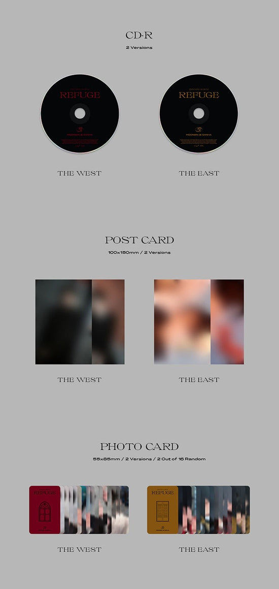 Astro Moonbin & Sanha - 2nd Mini Album Refuge – Kpop Omo