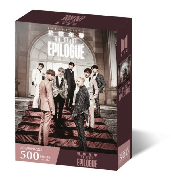 Official BTS Jigsaw Puzzle - World Tour Poster – Kpop Omo