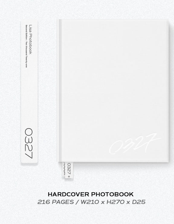 Official BLACKPINK Lisa Photobook [0327] Vol.2 -Second Edition – Kpop Omo