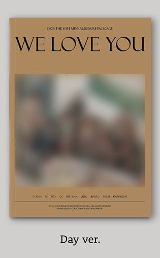 DKB 6TH MINI REPACKAGE ALBUM - WE LOVE YOU – Kpop Omo