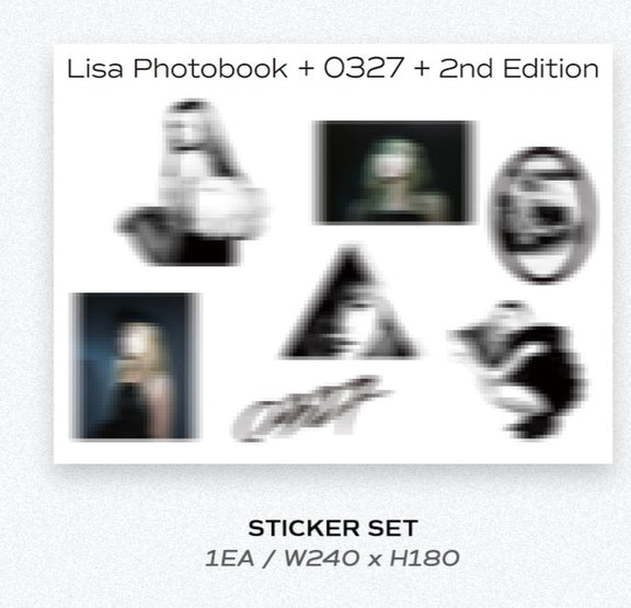 Official BLACKPINK Lisa Photobook [0327] Vol.2 -Second Edition – Kpop Omo