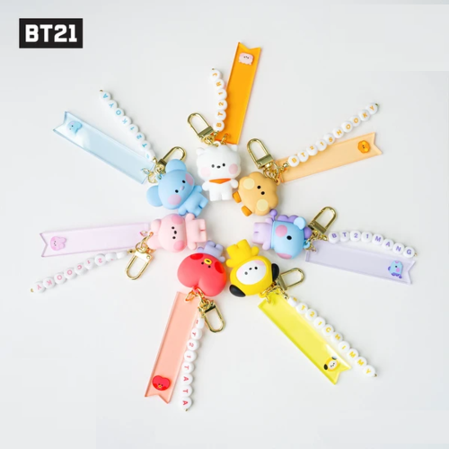 BTS x BT21 MININI FIGURE KEYRING – Kpop Omo